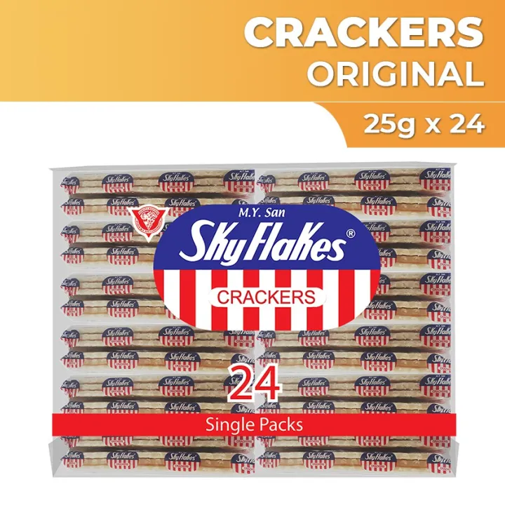 Monde Nissin - Skyflakes Crackers Handy Pack 25g x 24 | Lazada PH