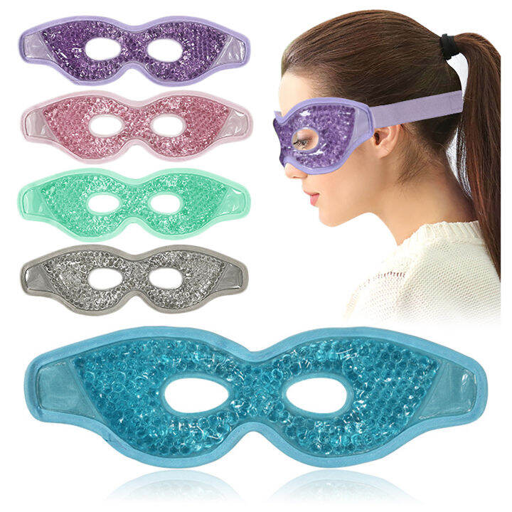 Gel Cooling Eye Mask，Ice Cold Compress for Puffy Eyes ,Dry Eyes | Lazada PH