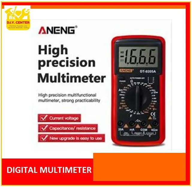 Aneng Digital Multimeter (no Battery included 9V) | Lazada PH
