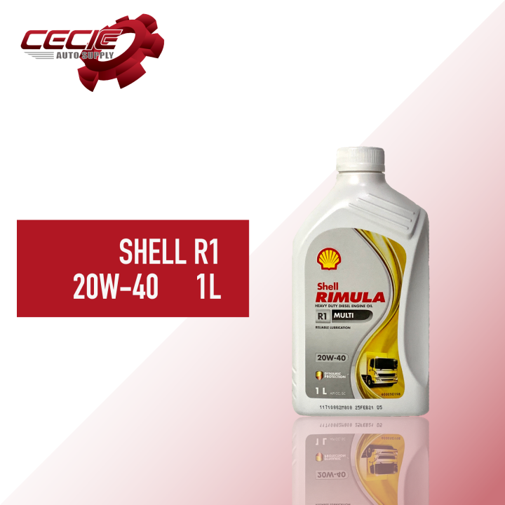 Shell R1 Diesel Engine Oil 20W-40 1L | Lazada PH