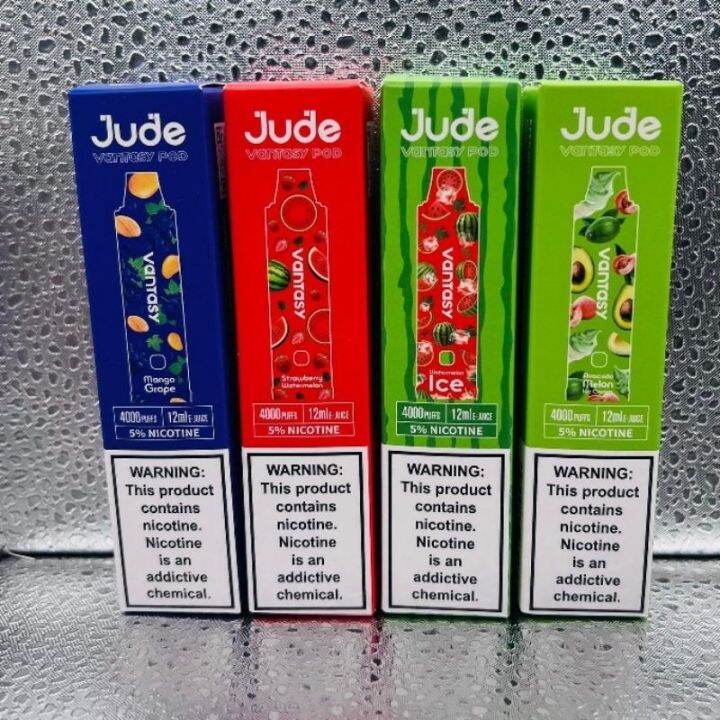 HOT VANTASY POD BY JUDE REPLACEMENT FLAVOR - 4000 Puffs NO BATTERY ...