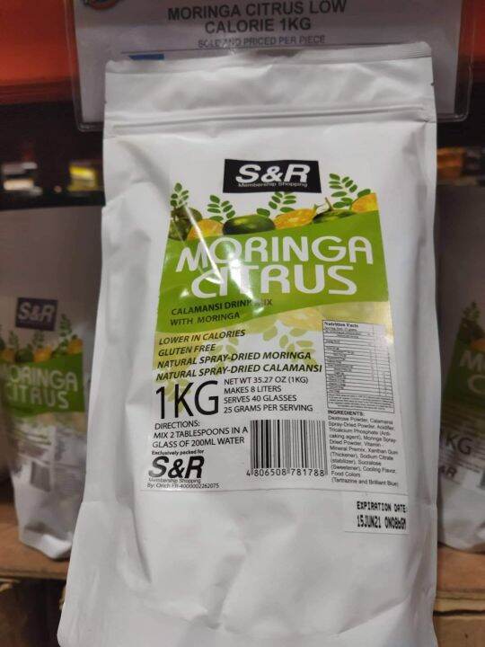 MORINGA CITRUS, calamansi drink mix with Moringa, gluten-free (1 kg ...