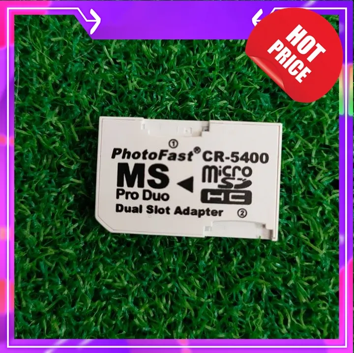 ตัวแปลงเมม PSP จาก Micro SD ให้เป็น Memory Stick Pro รุ่น Duo Slot ใส่ ...