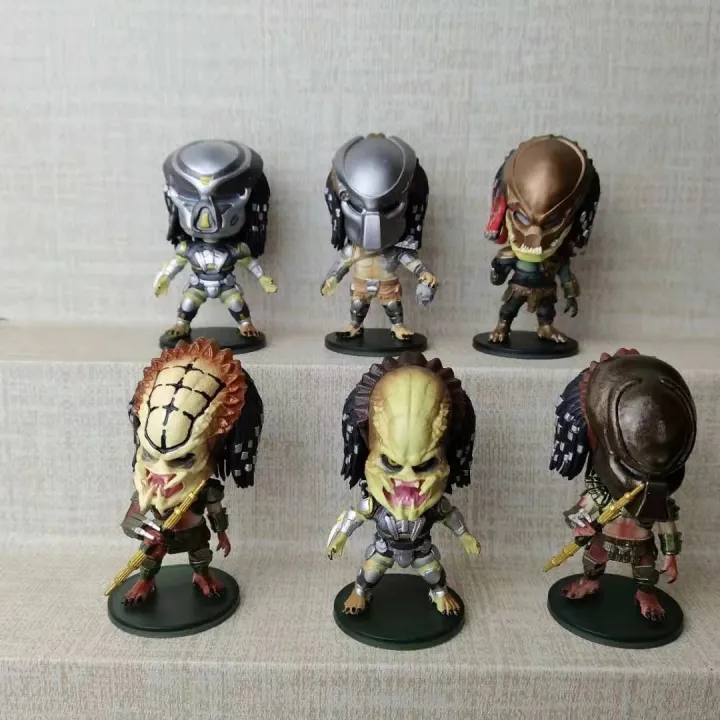 6ชิ้น/เซ็ต NECA Predator Scale Ultimate P1 Jungle Hunter Jungle Demon ...