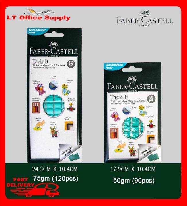 Faber-Castell Tack it Clay Nail-free Photo Wall Photo Frame Poster Clay ...