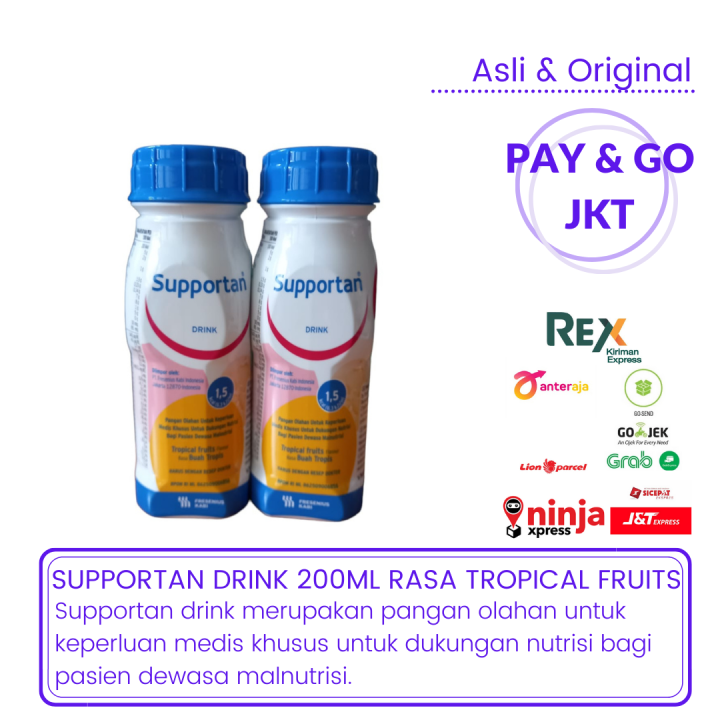 Supportan Drink Tropical Fruit 200ml Lazada Indonesia
