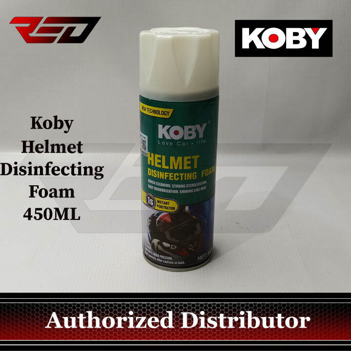 Koby Helmet Disinfecting Foam 450ML | Lazada PH