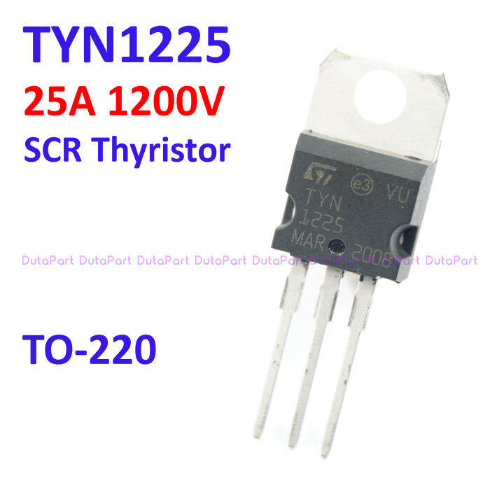 10 PCS TYN1225 TYN 1225 25A 1200V Standard SCR Thyristor IC TO-220 ...