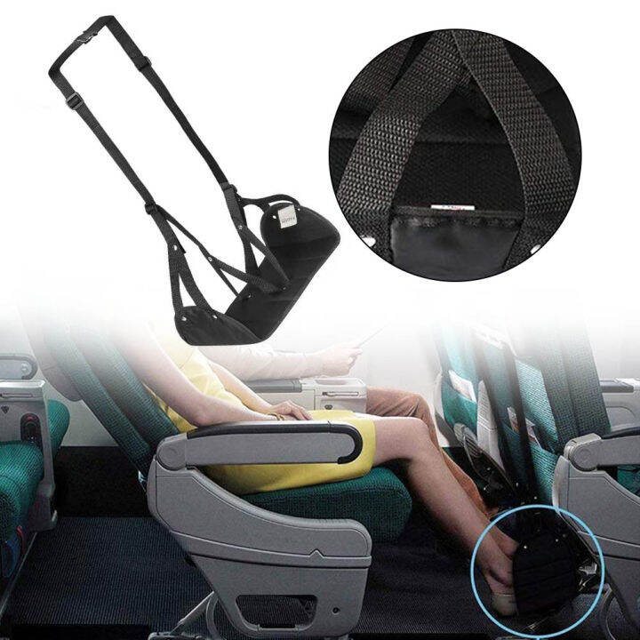 Portable Foot Hammock Carry On Improve Circulation Airplane Travel ...