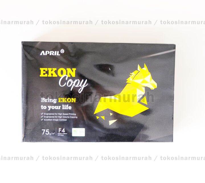 Kertas HVS F4 75 Gsm Ekon Copy | Lazada Indonesia