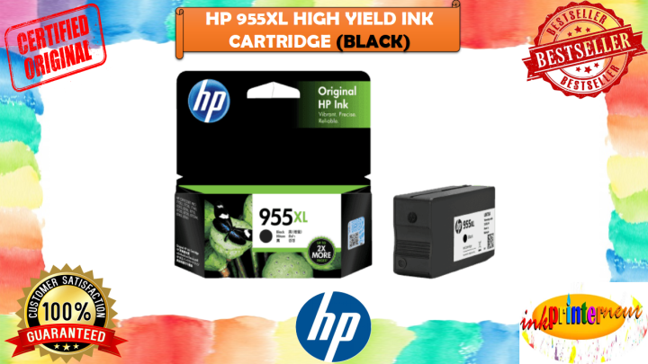 HP 955XL Black High Yield Original Ink Cartridge | Lazada PH