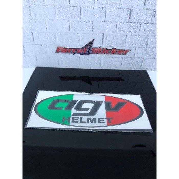 Stiker helm sticker helmet agv 2 | Lazada Indonesia