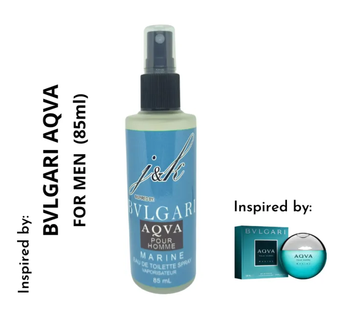Bulgari Aqua Marine Perfume - J&K Inspired Oil Based Perfume for Men ...