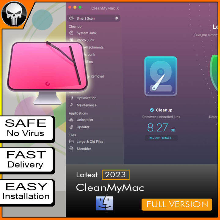 [MAC] CleanMyMac installer app / lifetime / email delivery | Lazada PH
