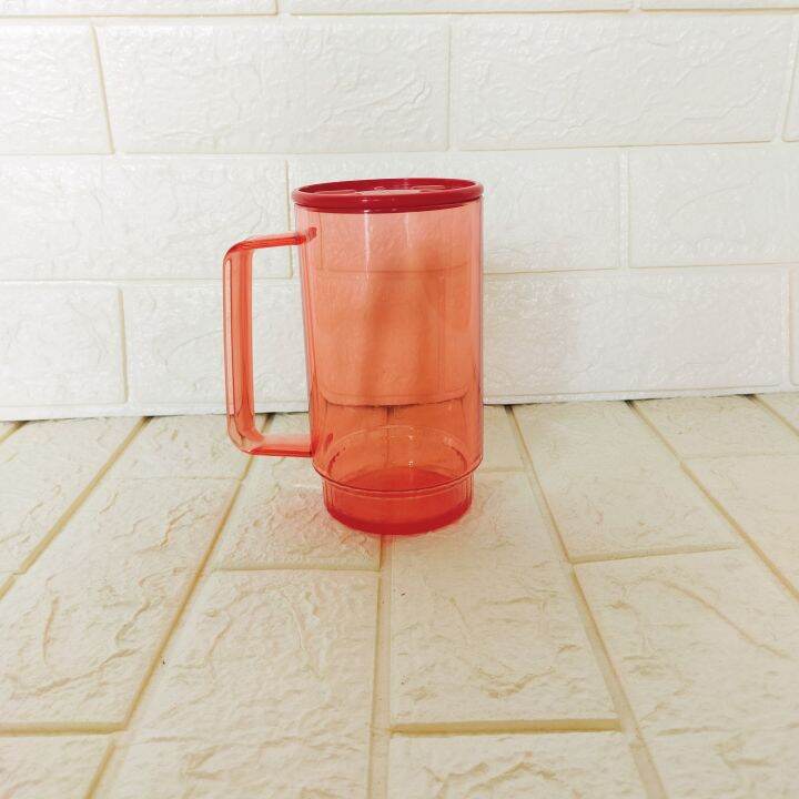 DELUXE MUG 525 ML TUPPERWARE / MUG CANTIK / GELAS CRYSTAL / WADAH ...