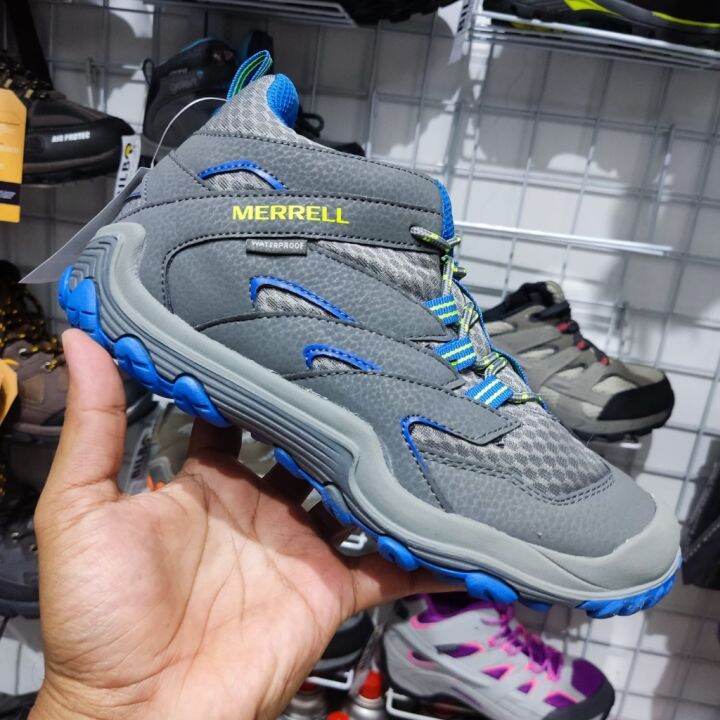 Merrell Big Kids Chameleon 7 Access Mid Waterproof Original/Merrell ...