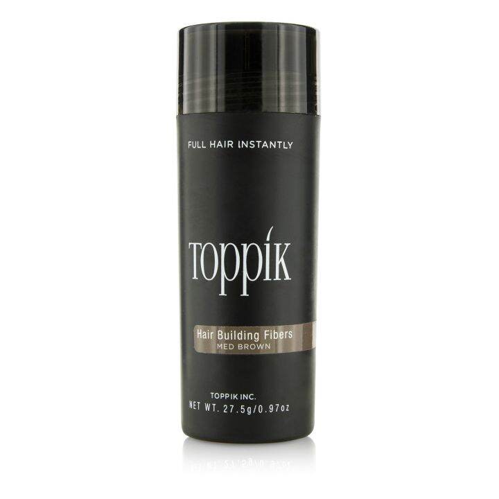 Toppik ช่วยให้ผมหนา Hair Building Fibers Medium Brown 27 5g 0