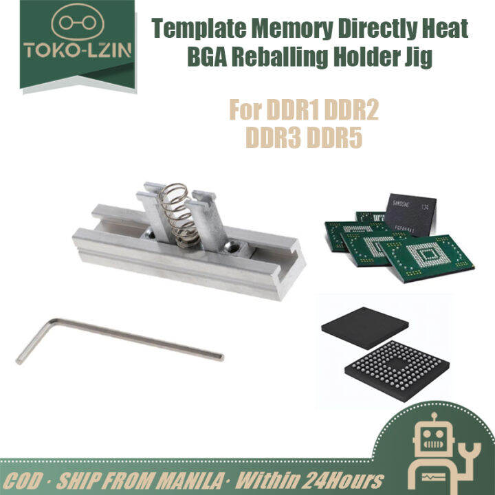 Universal Stencil Template Directly Heat Bga Reballing Holder Jig For Ddr1 Ddr2 Ddr3 Ddr5