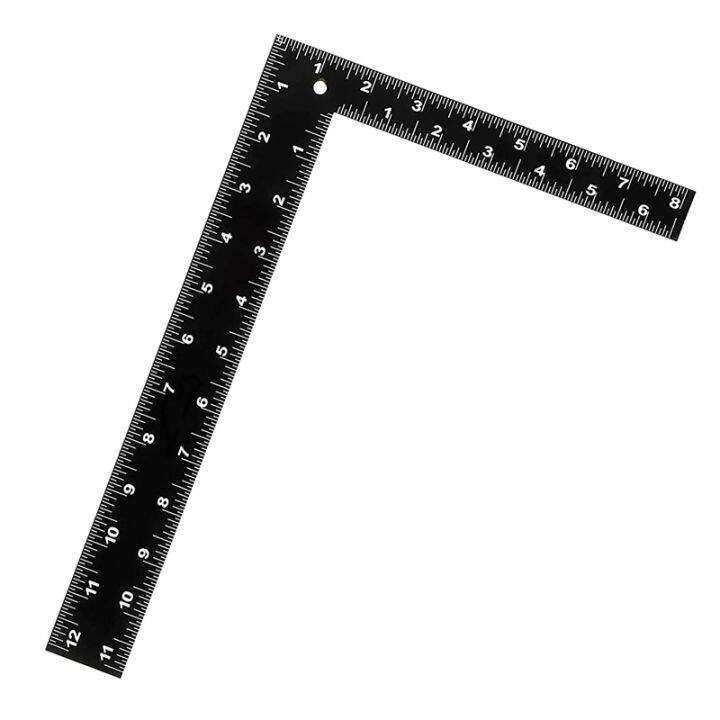 Carpenter Square, 3 Pcs L Square Right Angle Ruler,8 Inch x 12 Inch ...