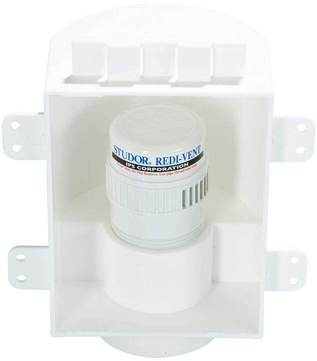 Studor 20381 Redi-Vent Air Admittance Valve with Recessed Box and Grill, White | Lazada PH