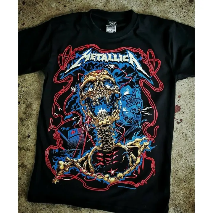 2022 NTS TSHIRT METALLICA HEAVY METAL ROCK BAND WORLD WIRED TOUR ALBUM ...