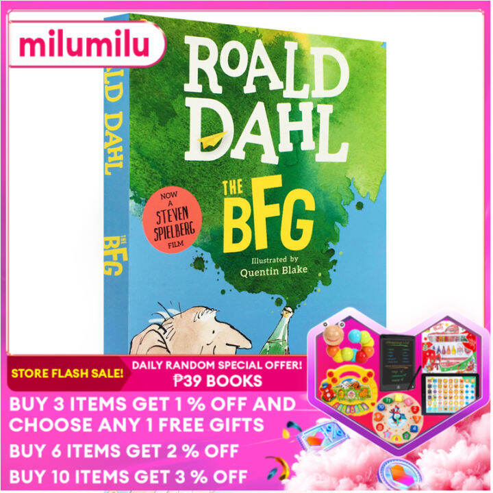 milu Gift Audio Roald Dahl:The BFG Young Adult Fiction Story Book ...