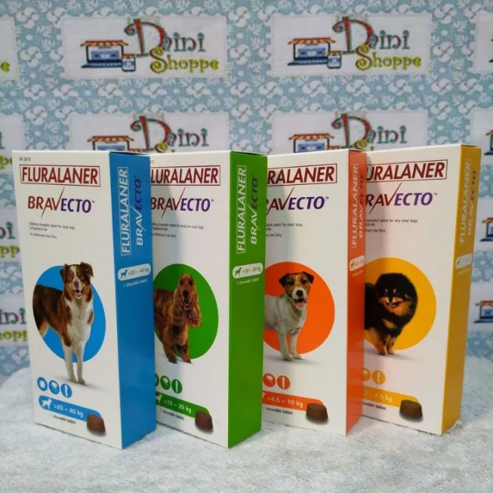 COD || Bravecto Anti Tick and Flea Tablet | Lazada PH