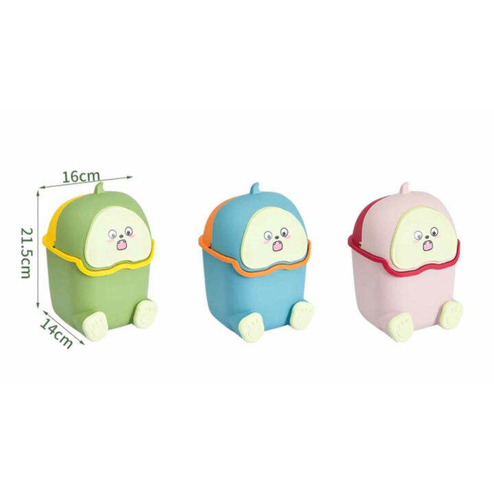 CUTE DESIGN MINI DESKTOP TRASH BIN / TRASH CAN | Lazada PH
