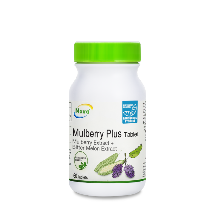Nova Mulberry Plus Tablet 60'S (Mulberry Extract+Bitter Melon Extract ...