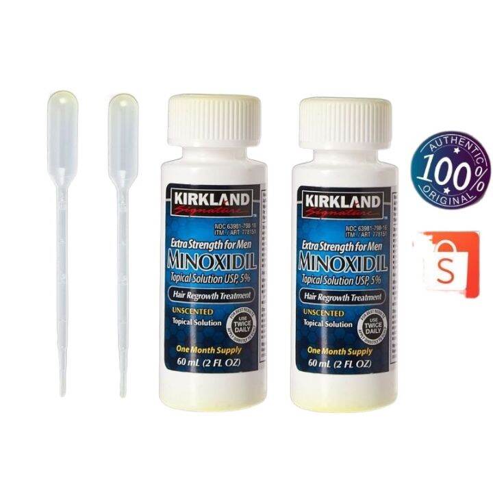 Kirkland Regrowth Hair Treatment Extra Strength For Men 5 Minoxidil