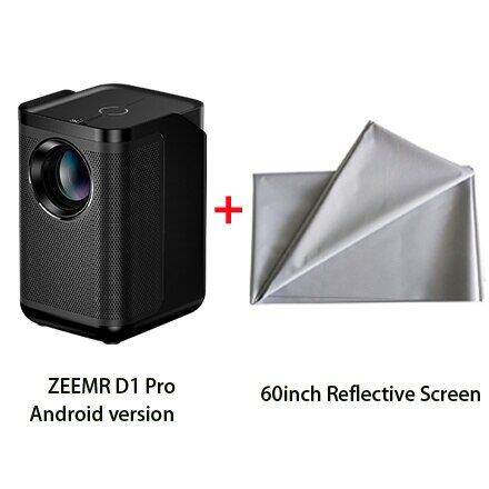Mini Home Projector ZEEMR D1 Pro Android Portable Beamer 5G WIFI ...