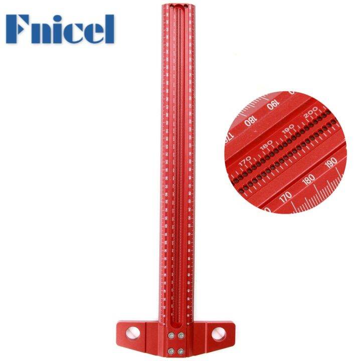 Aluminum Alloy Marking T-ruler Aluminum Alloy Measuring Tools - Gauges ...