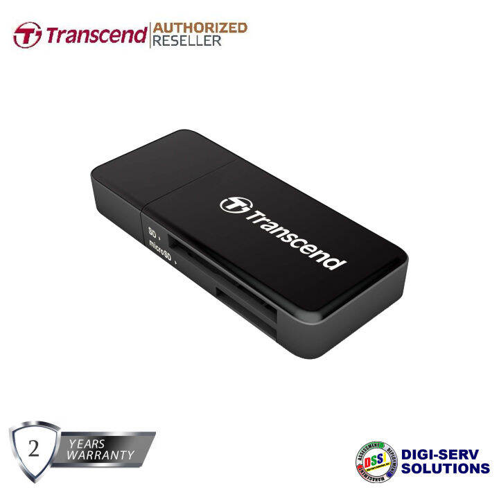 Transcend RDF5 USB 3.1 Gen 1 SDHC/SDXC/microSDHC/SDXC Memory Card ...