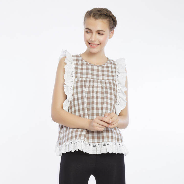 Nitan (นิทาน) เสื้อให้นมบุตร รุ่น Nolana Nursing Top | Lazada.co.th