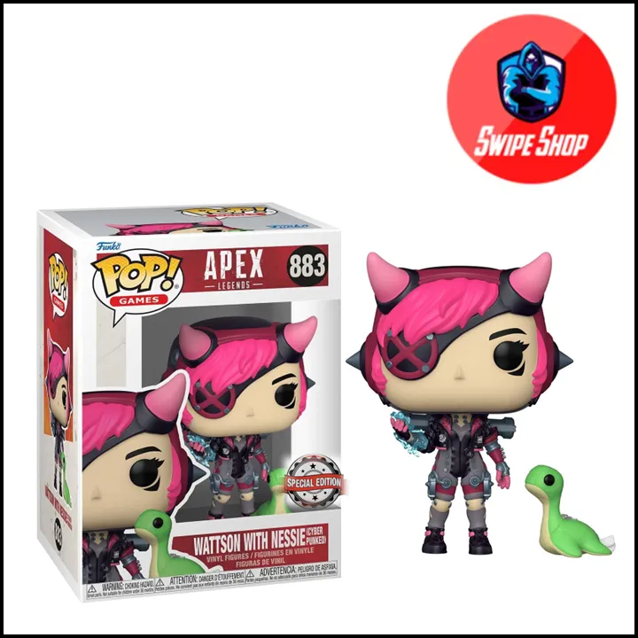 Funko Pop Wattson with Nessie Cyber Punked APEX Legends Exclusive | Lazada PH