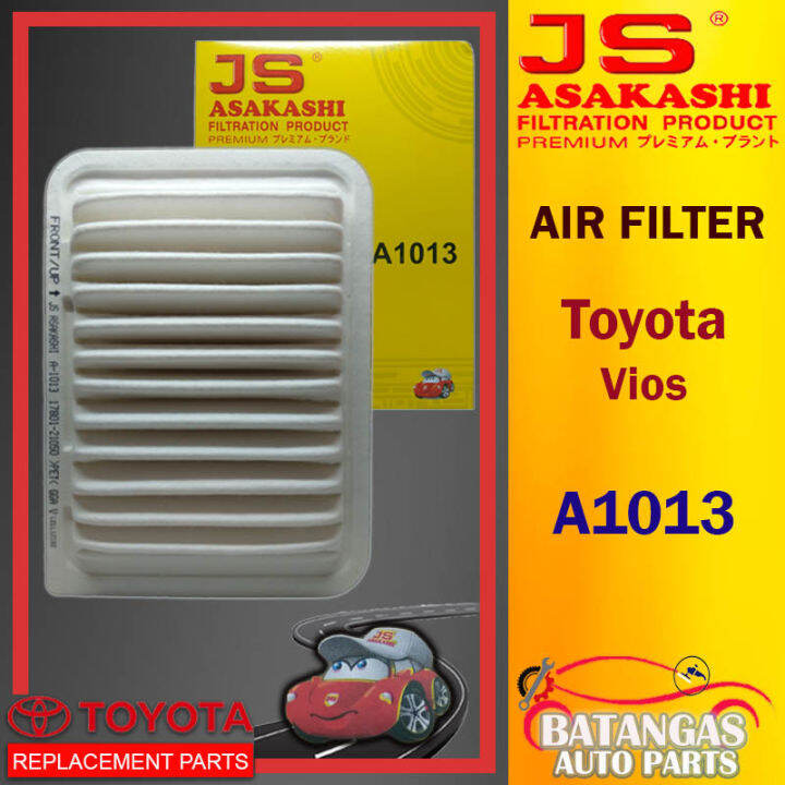 Air Filter Toyota Vios JS Asakashi A1013 | Lazada PH