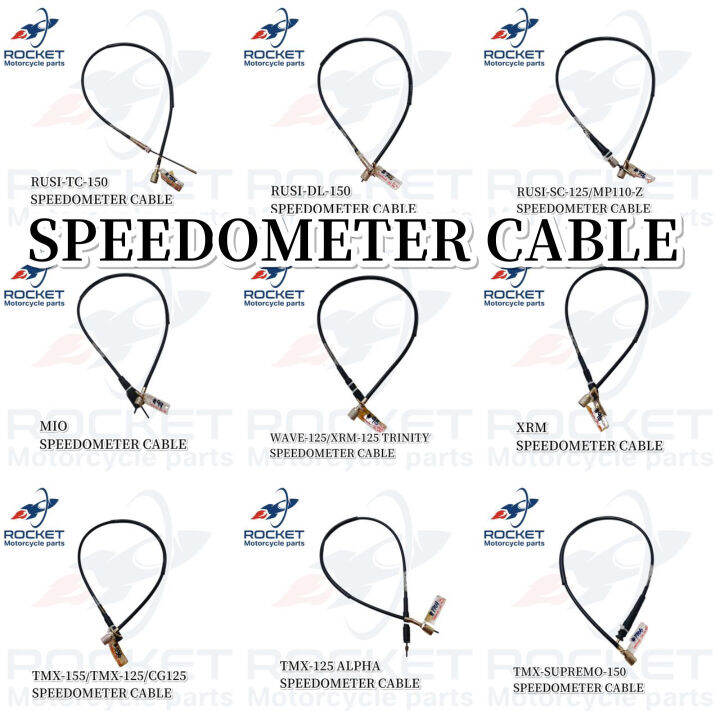 MOTORCYCLE PARTS SPEEDOMETER CABLE FOR RUSI-TC-150 RUSI-DL-150 RUSI-SC ...