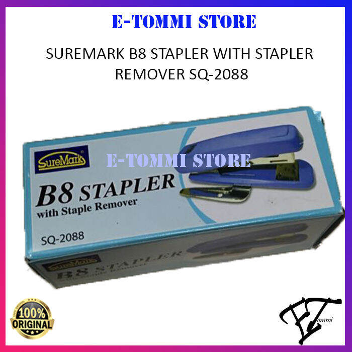 SUREMARK B8 STAPLER WITH STAPLER REMOVER SQ-2088 | Lazada
