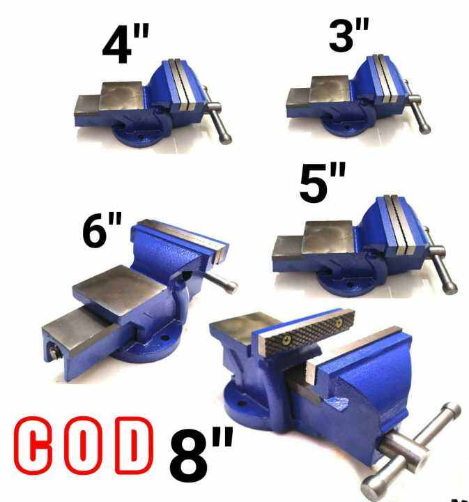 YUKIDO Catok Paron 3 inch 4 inch 5 inch 6 inch 8 inch - Bench Vise ...