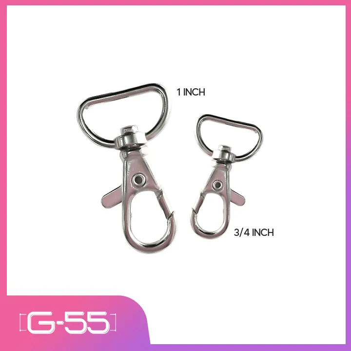 G-Hook for ID Lace Lanyard 1inch & 3/4inch (100PCS PER PACK) | Lazada PH
