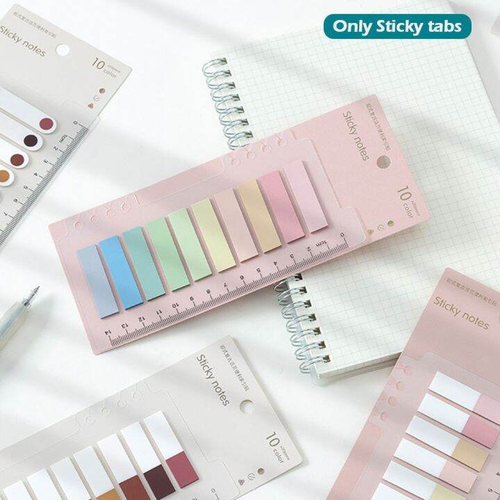 1200Pcs Student Labels 60 Colors Morandi Sticky Tab Annotating Book ...