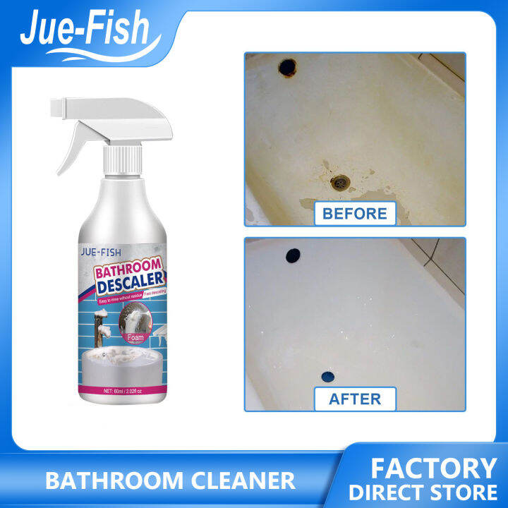 JUE-FISH Toilet Bowl Cleaner Efficient Cleaning Stain Remove Kill 99% ...
