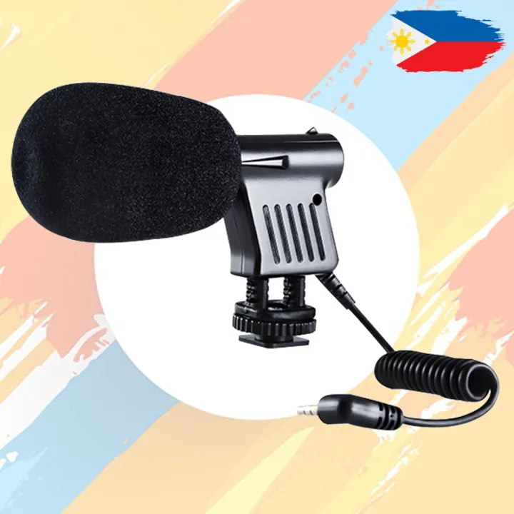 Authentic BOYA BY-VM01 Video Condenser Directional Microphone for DSLRs ...