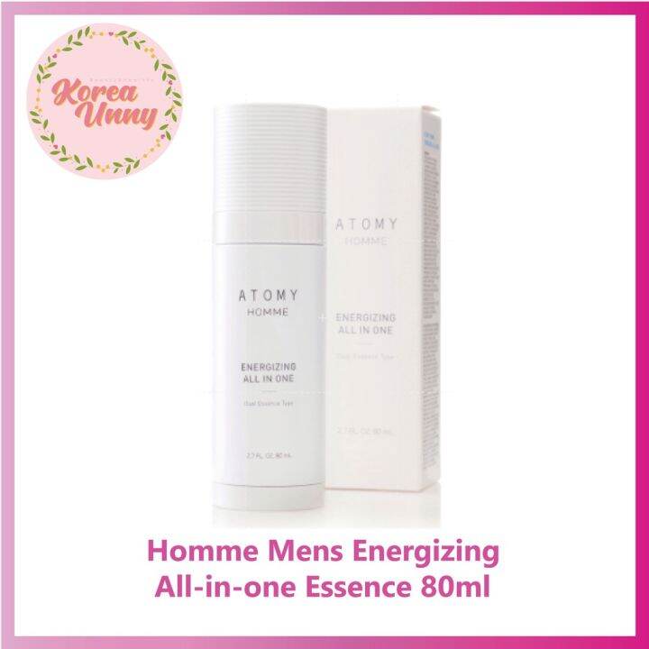[ATOMY] Homme Mens Energizing All-in-one 80ml / Koreaunny / 100% ...