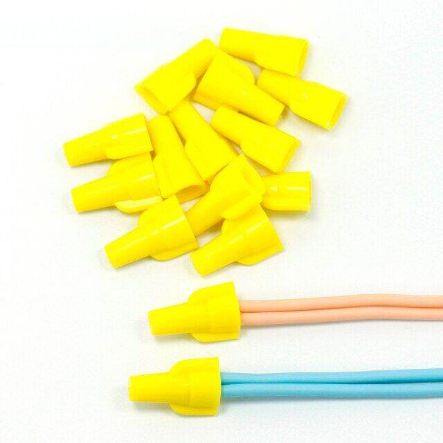 Wire Connection Screw Twist Connector Cap Insert Nut Spring Terminals ...