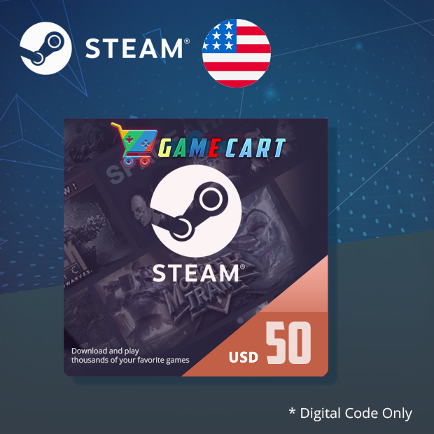 Steam Wallet 50 USD [ VIA MARKET ] | Lazada PH