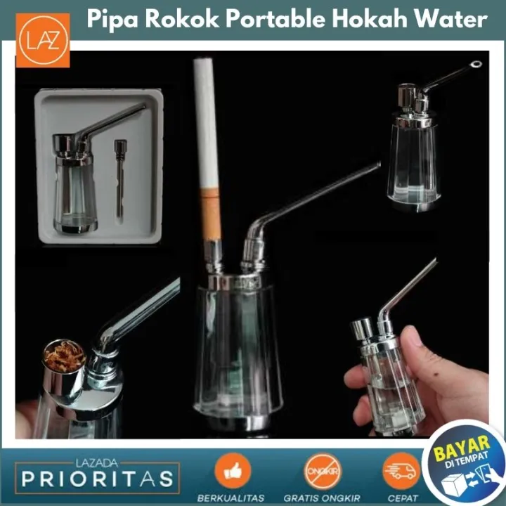 Pipa Rokok Portable Hokah Water Tobaccoo Smooking Pipe / PIPA MINI ...