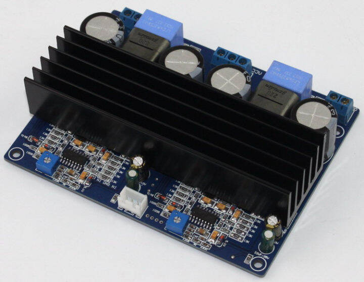 แอสเซมบลี Dual-Channel IRS2092 IRFI4019 Class D DC Digital Amplifier Board | Lazada.co.th