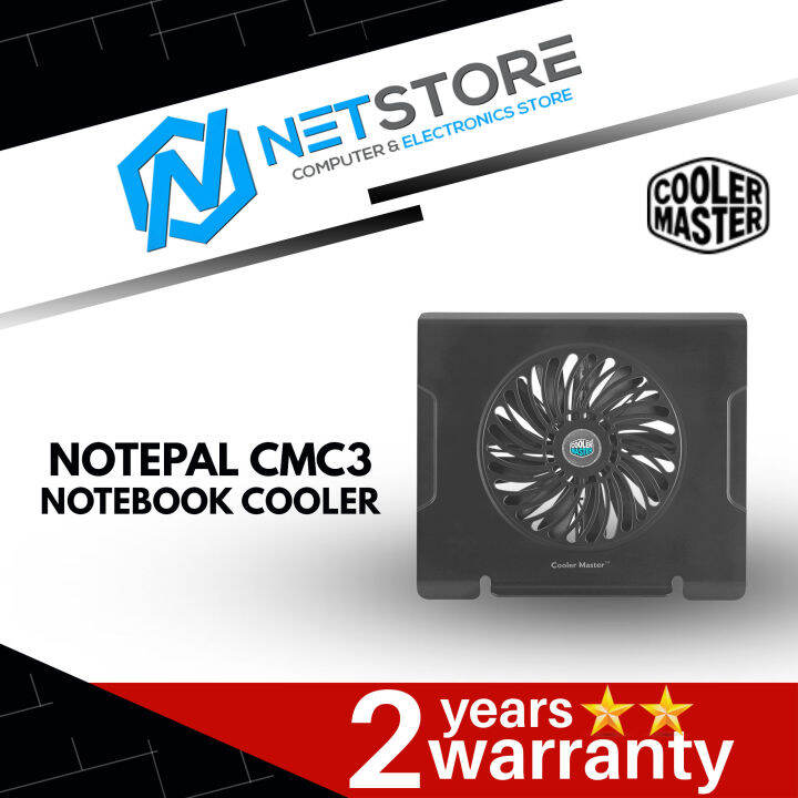 COOLER MASTER NOTEPAL C3 CMC3 NOTEBOOK COOLER R9-NBC-CMC3-GP | Lazada