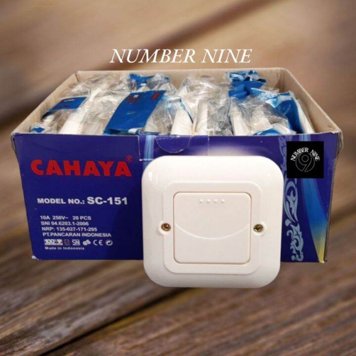 (Paket Isi 12) Cahaya IB Saklar Engkel SC-151 | Lazada Indonesia